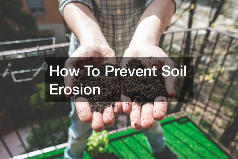 How To Prevent Soil Erosion - Kameleon Media